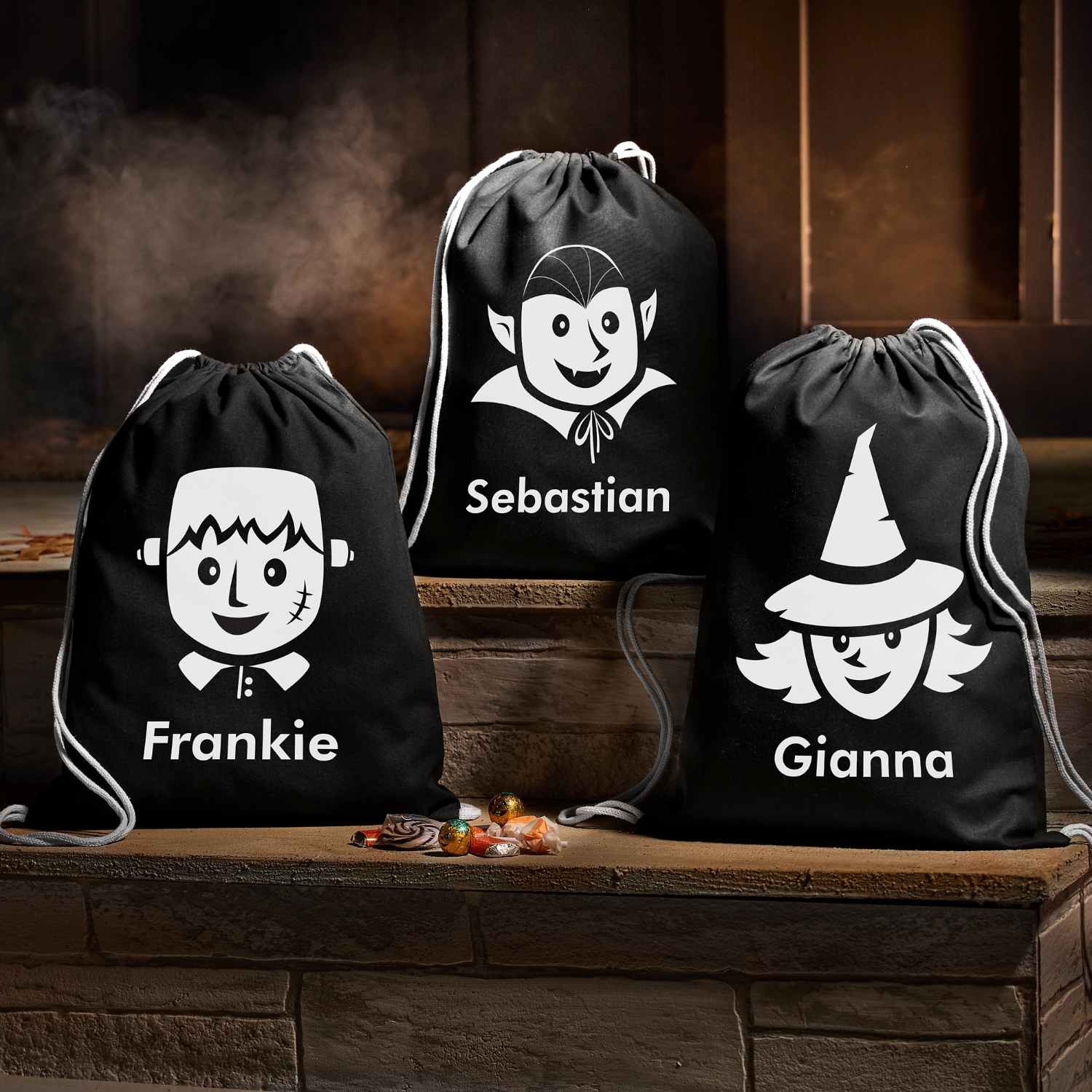 Glow-in-the-Dark Monster Treat Bag at Gifts.com