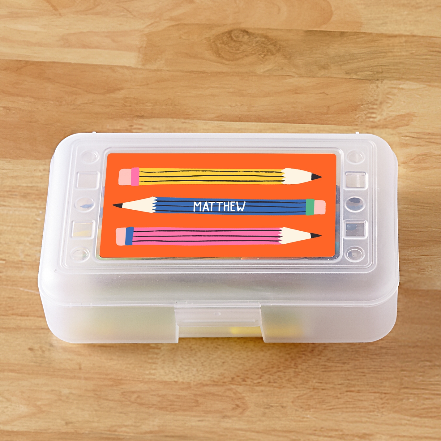 Triple Pencil Storage Case at Gifts.com