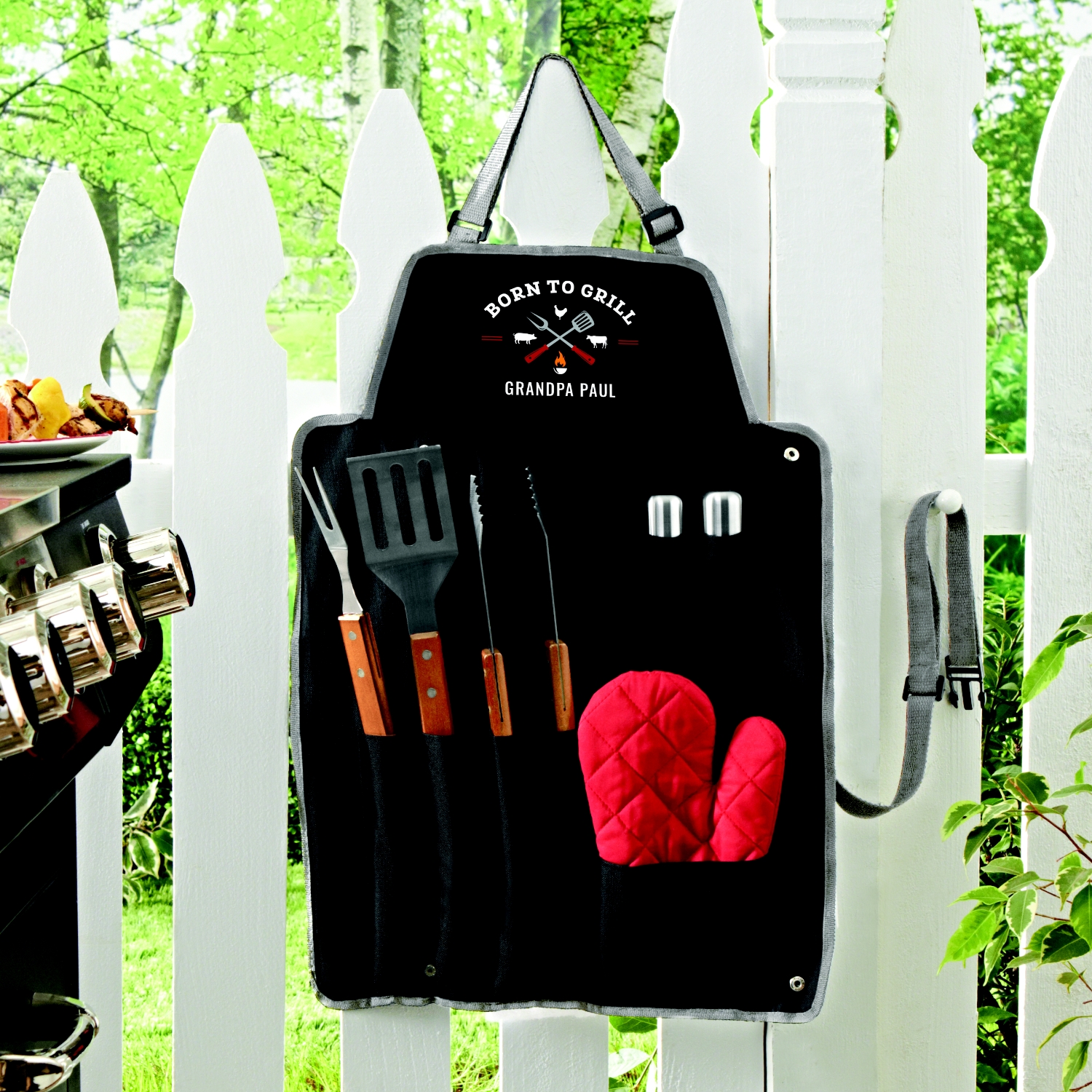 Grill Master's 7-Piece BBQ Kit at Gifts.com