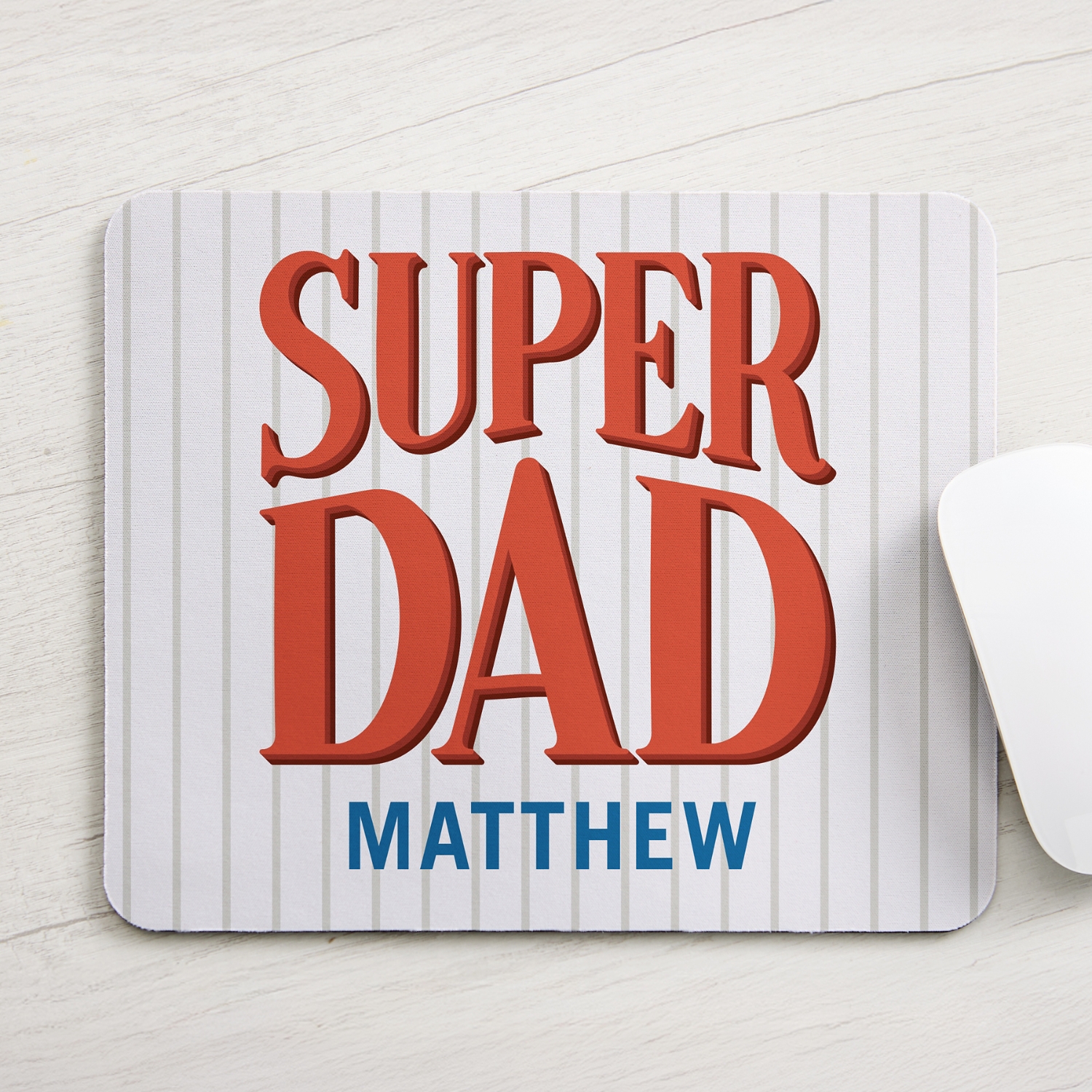 Heroic Father Mouse Pad at Gifts.com