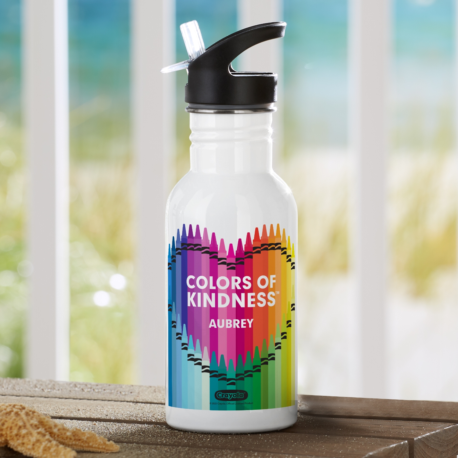Crayola™ Colors of Kindness Water Bottle at Gifts.com