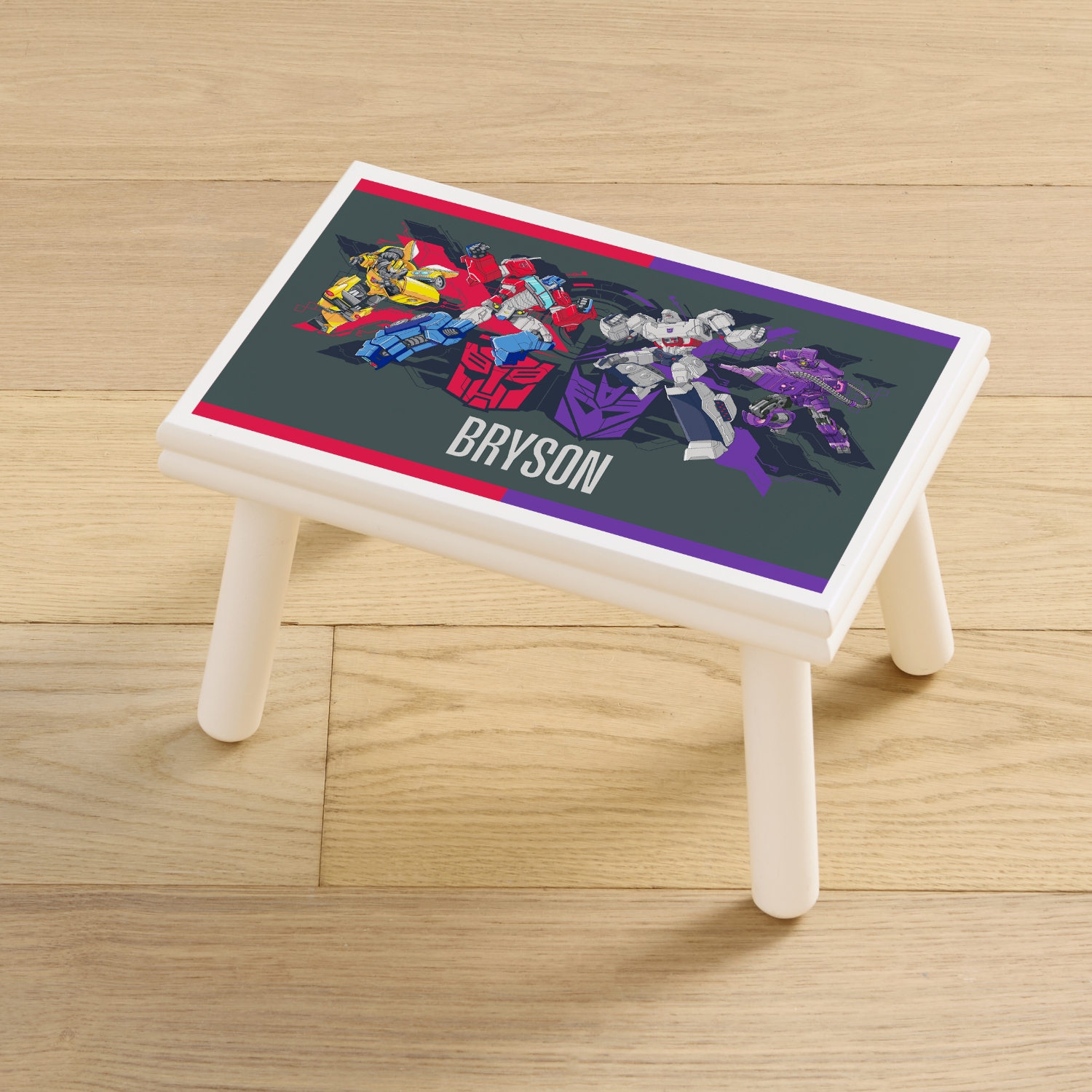 TRANSFORMERS Battle Ready Step Stool at Gifts.com