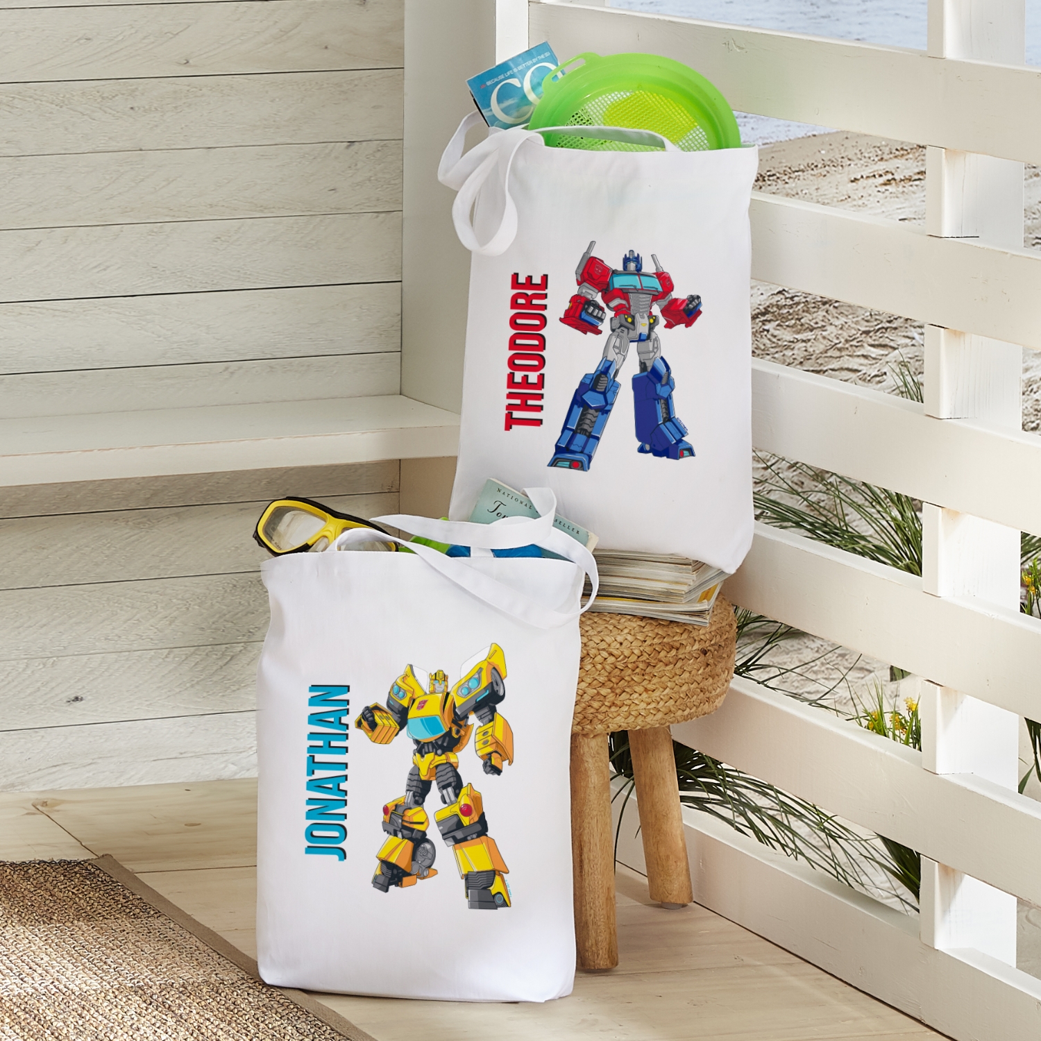 TRANSFORMERS Bots Tote Bag at Gifts.com