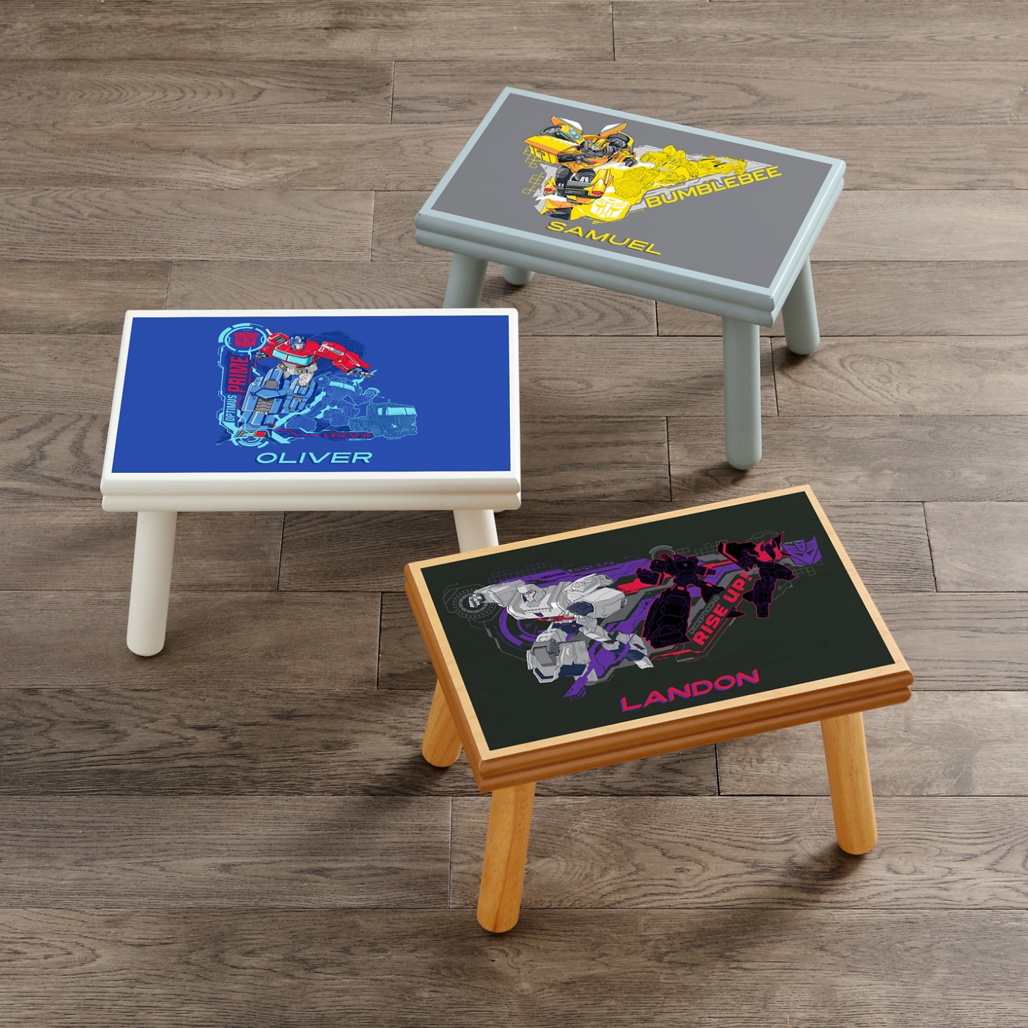TRANSFORMERS Choose Your Side Step Stool at Gifts.com