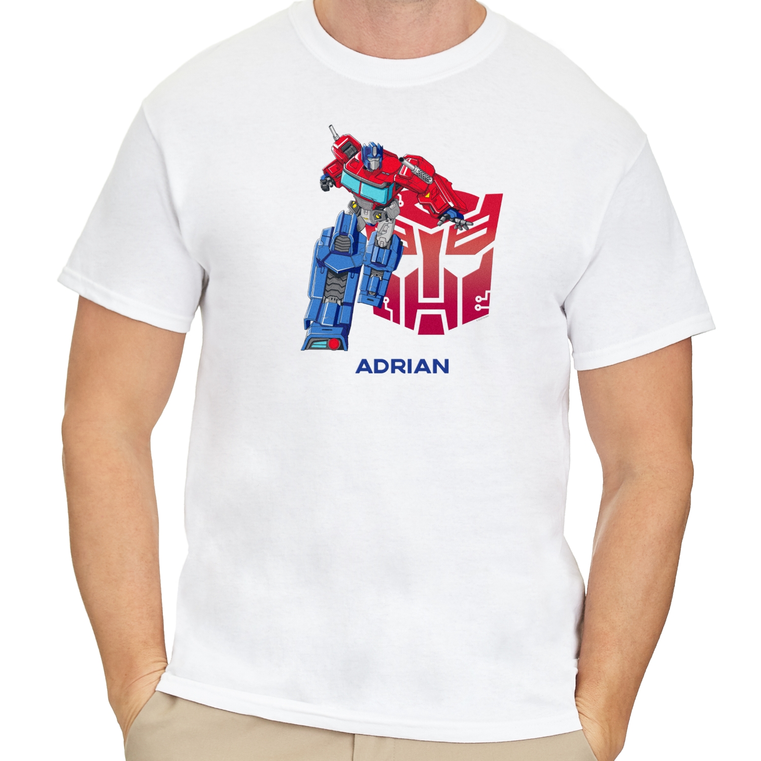 TRANSFORMERS Icons Adult T-Shirt at Gifts.com