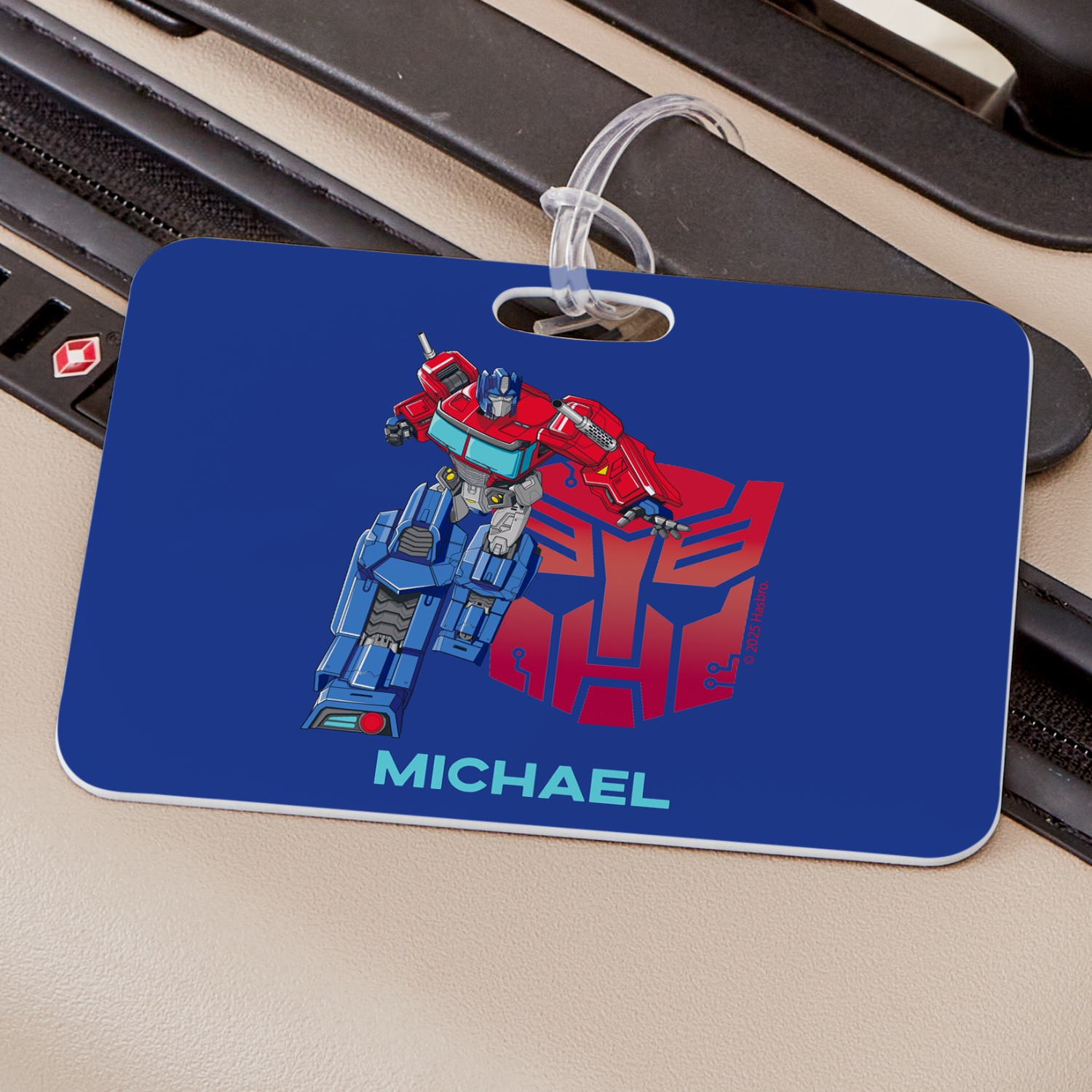 TRANSFORMERS Icons Luggage Tag at Gifts.com