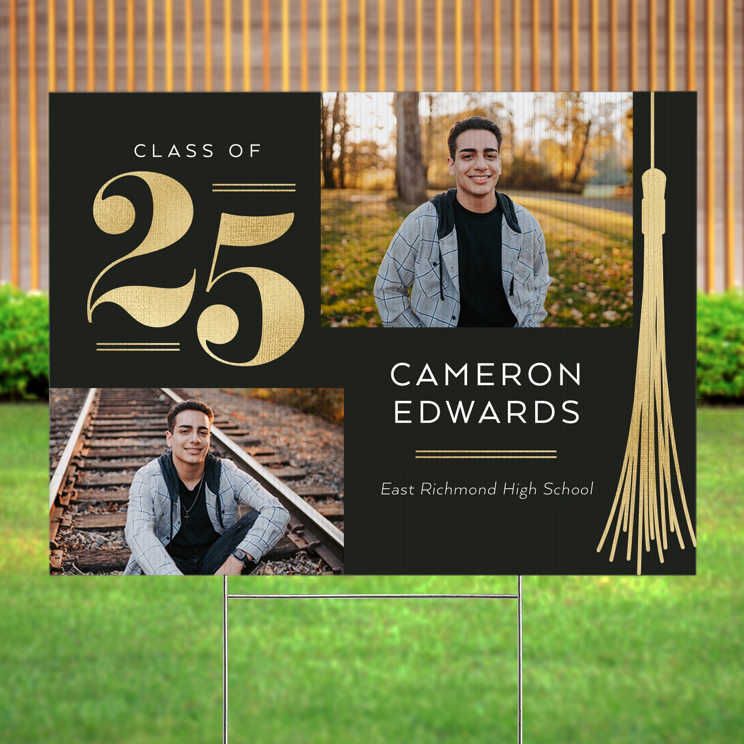 Caps Off to the Graduate Yard Sign at Gifts.com