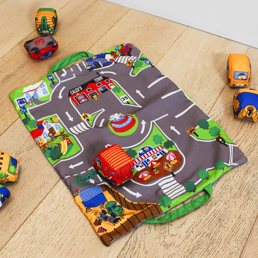 Melissa & Doug® Portable Town Personalized Playmat at Gifts.com