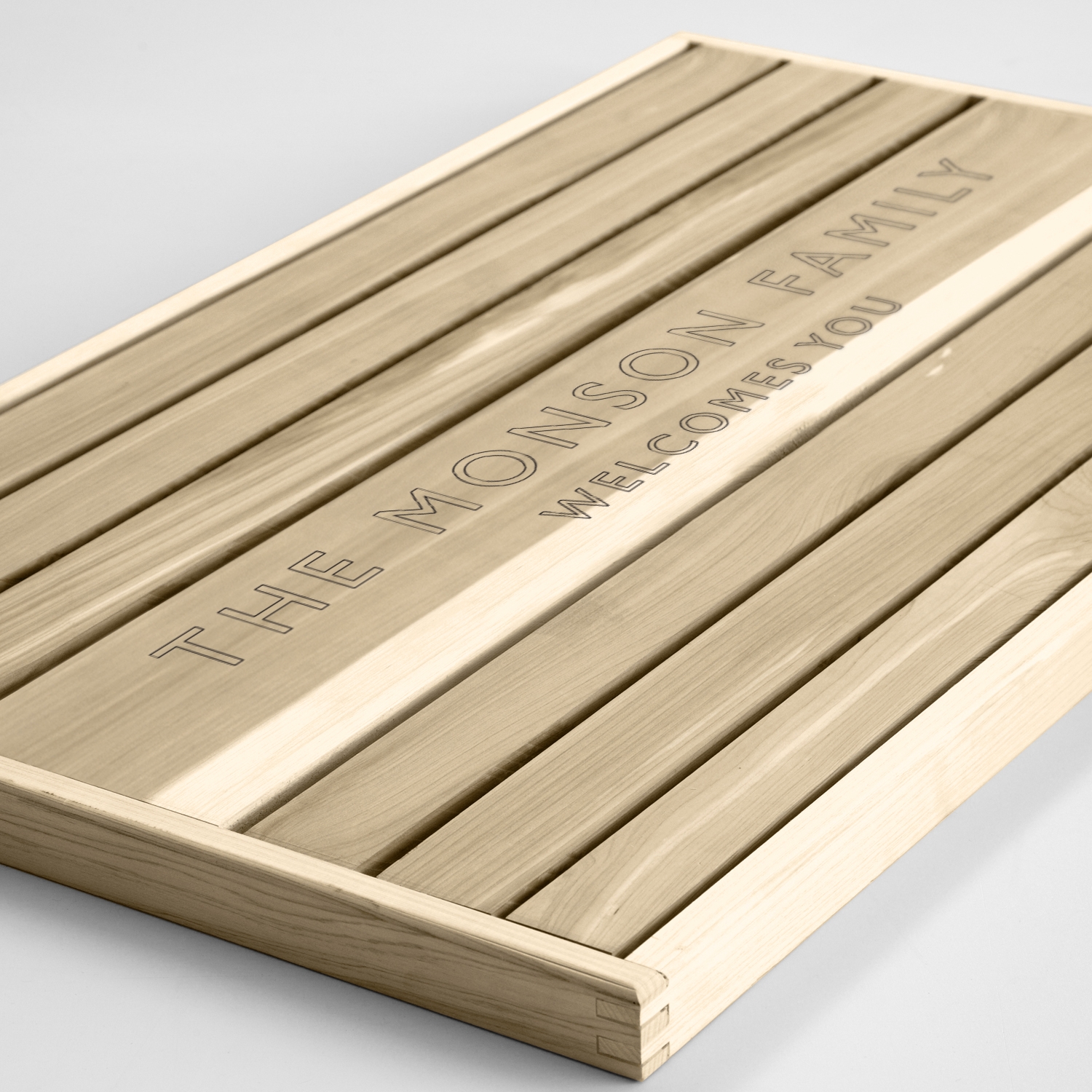 Wooden Doormat | Personal Creations