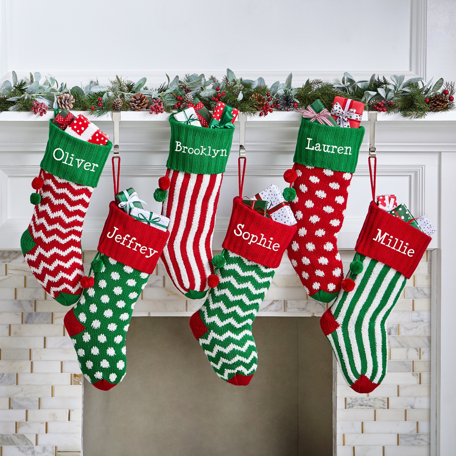 Whimsical Knit Stocking | Stocking Shop