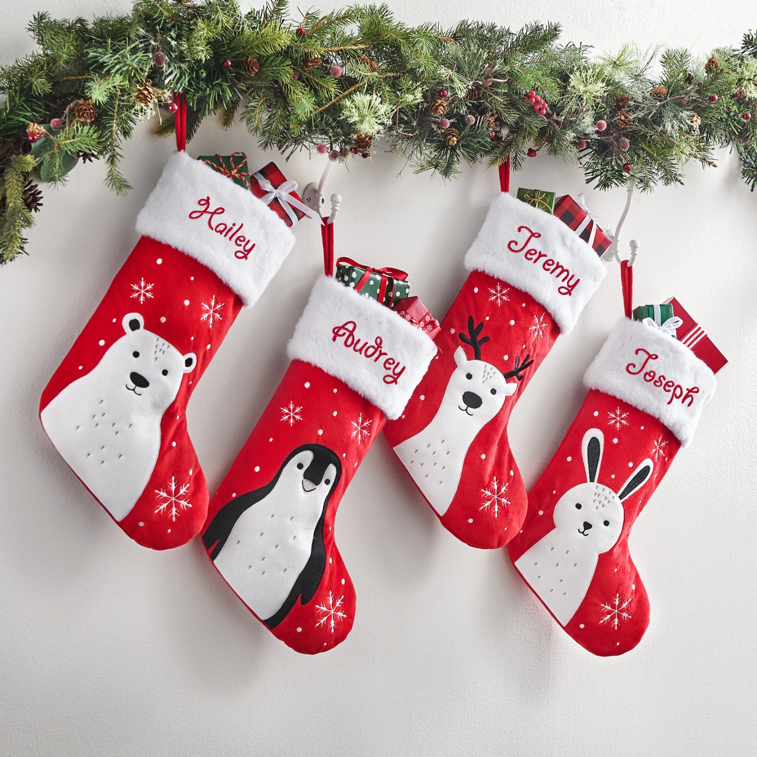North Pole Friends Holiday Stocking Collection | Stocking Shop